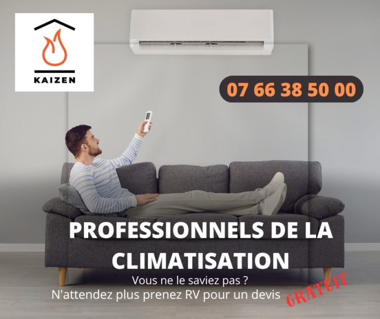 LA CLIMATISATION | Kaizen | Expert chauffage et climatisation en Auvergne